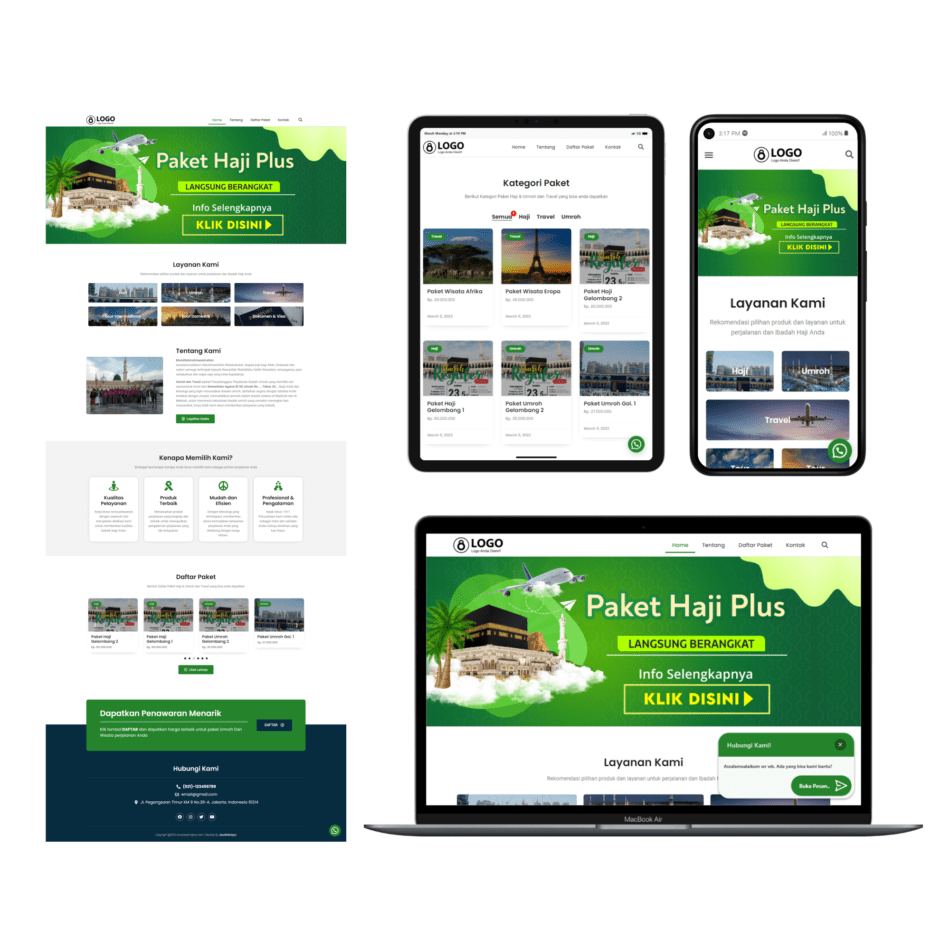 Landing Page | Jasawebapps